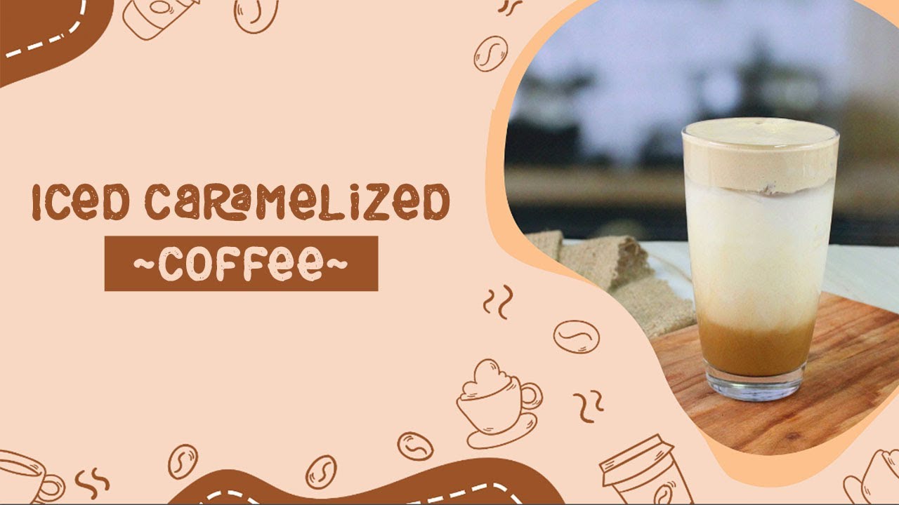 How to make Iced Caramelized Coffee | inJoy Coffee Series | Coffee Shop ...