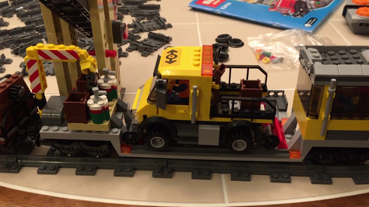 Lepin Cities 02039 Train Set Lego City 3677 Copy - YouTube