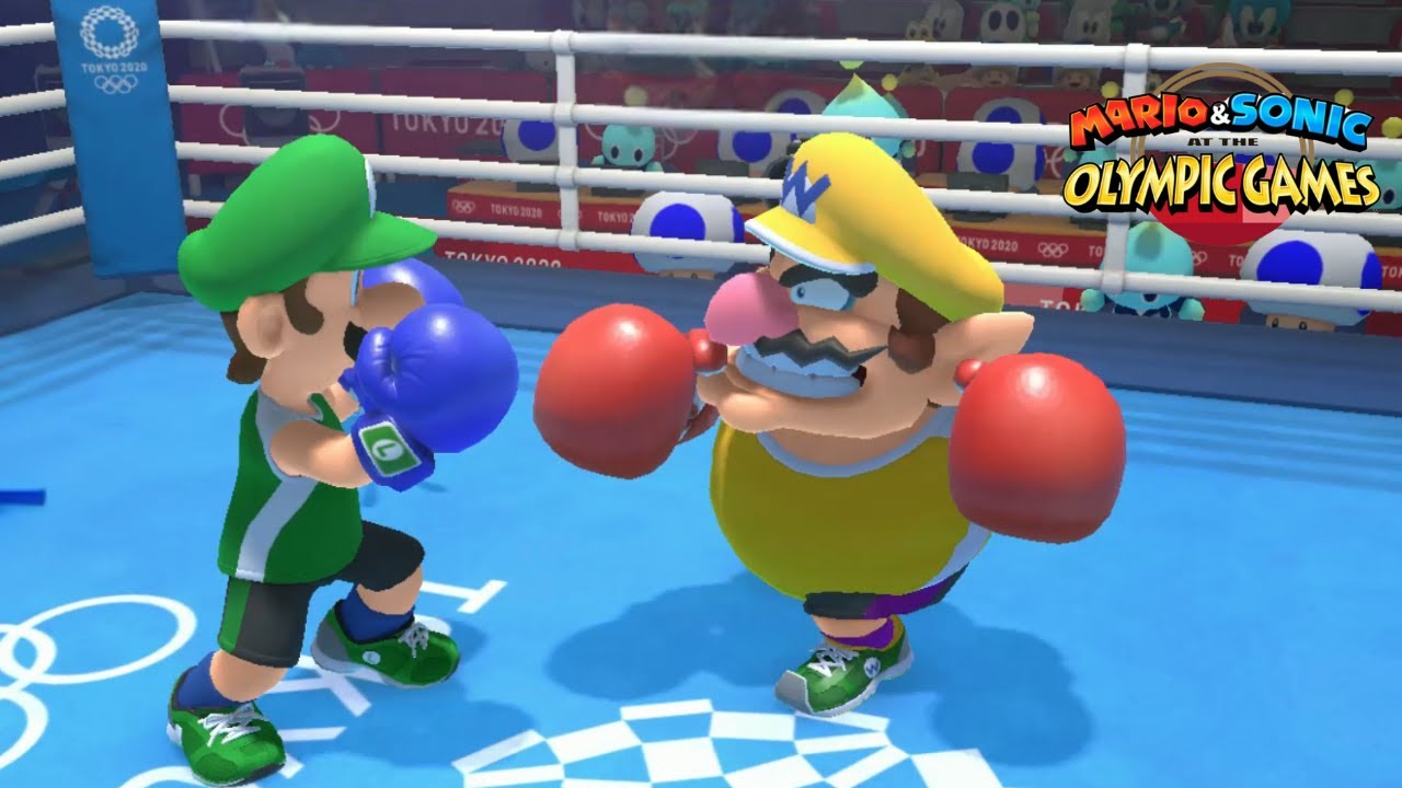 Boxing Hard Gameplay Mario & Sonic At The Olympic Games Tokyo 2020 ...