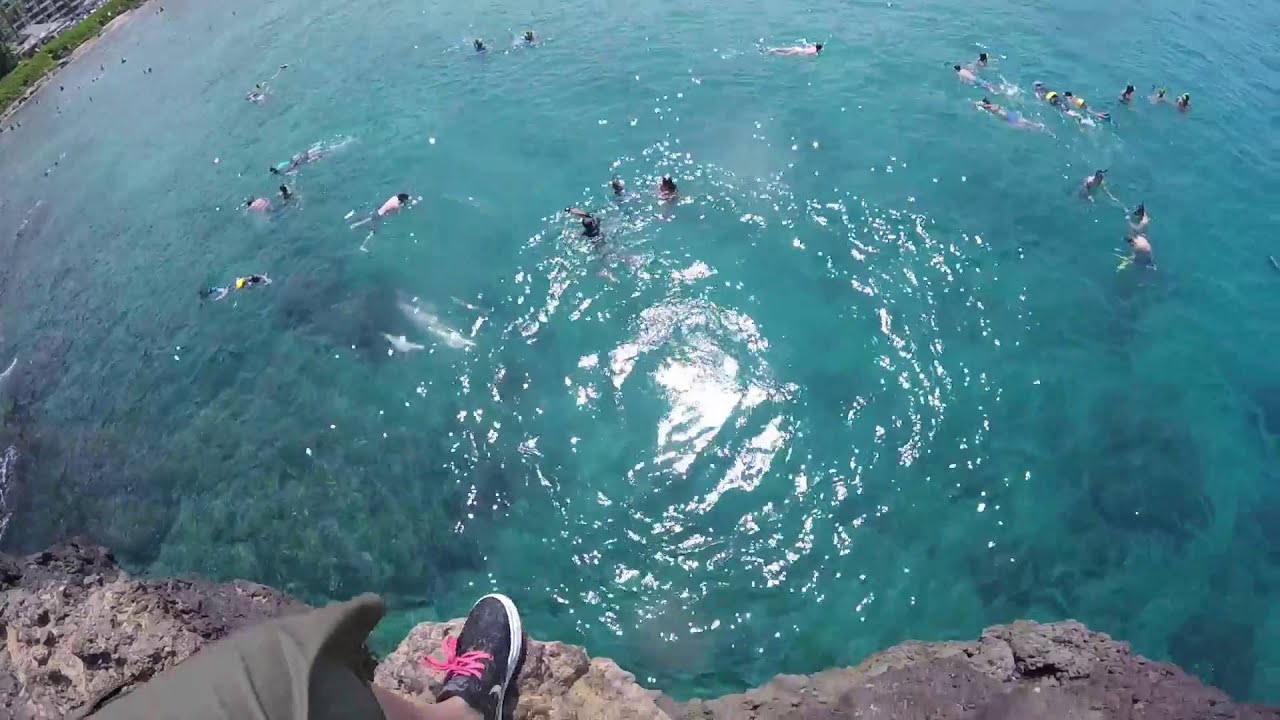 Maui cliff jumping - YouTube