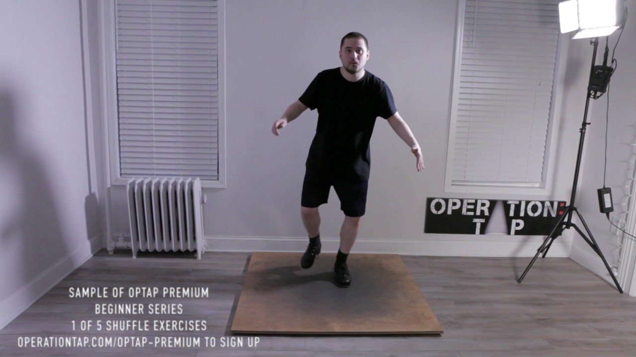Tidbit Thursday- Beginner Exercise For Shuffles - YouTube