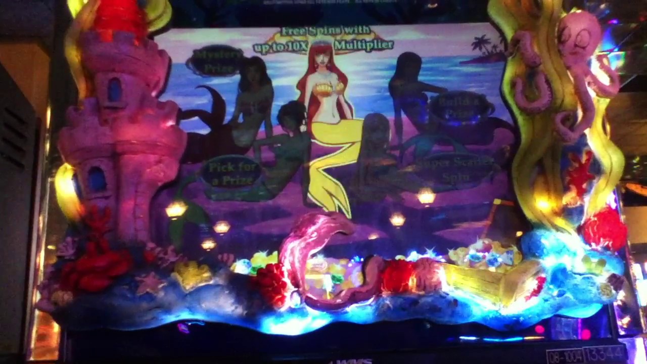 MERMAID'S GOLD Penny Video Slot Machine with a BUILD A PRIZE BONUS Las ...