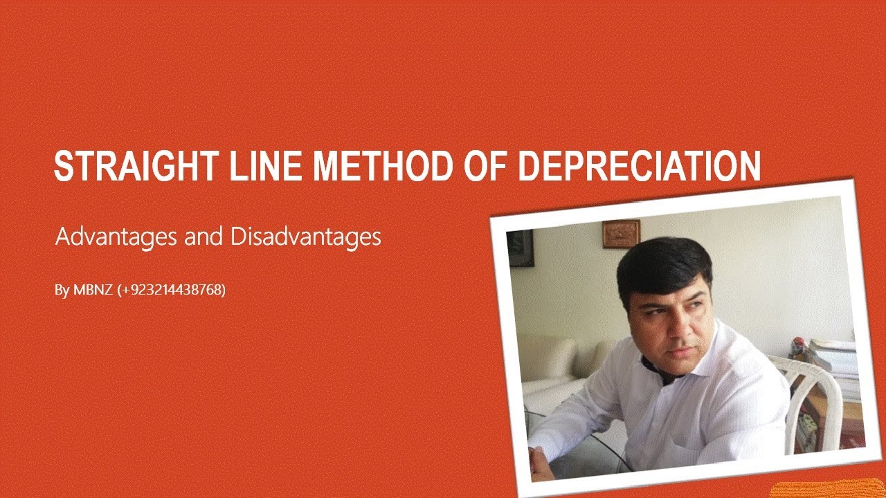 Straight Line Method of Depreciation. Advantages And Disadvantages ...