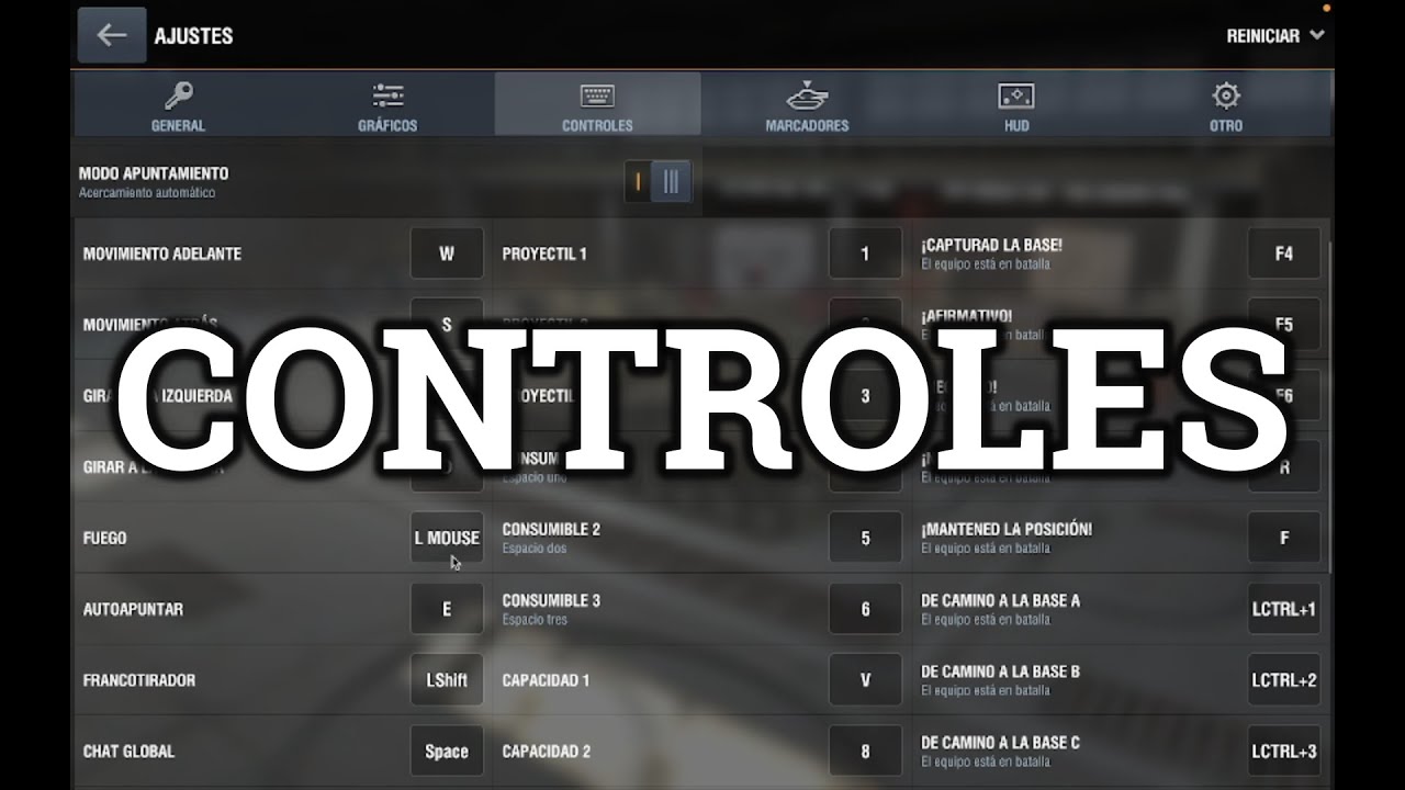 CONTROLES de World of Tanks Blitz - YouTube
