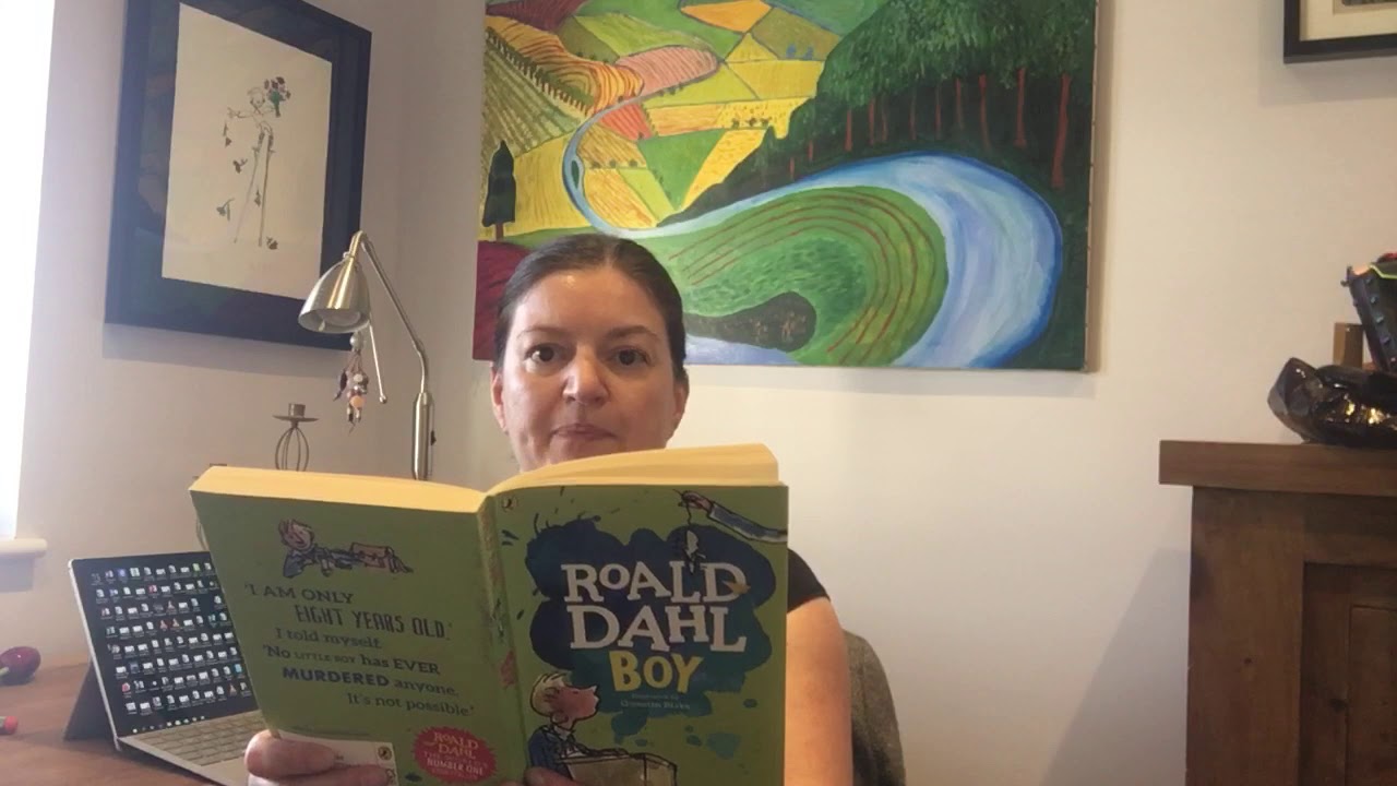 Miss Stuart reading The Bicycle and the Sweet Shop by Roald Dahl - YouTube