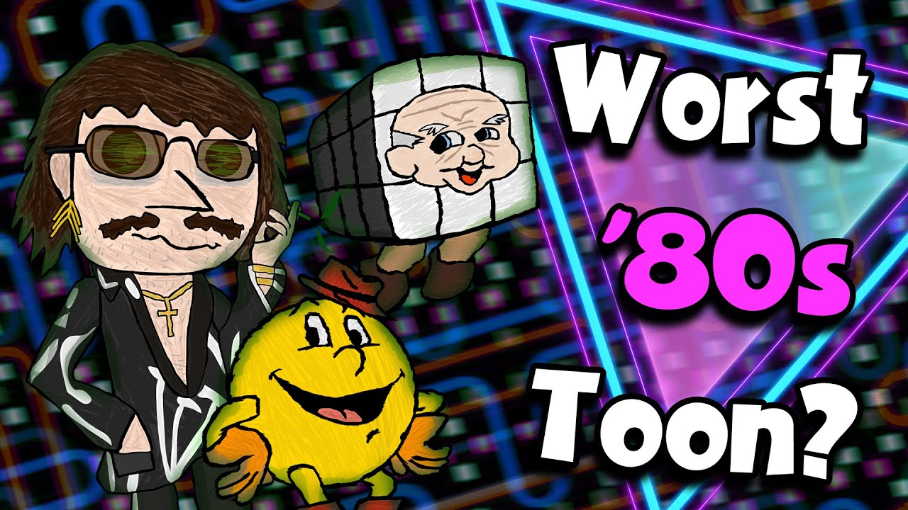 The WORST '80s Cartoon? Vol 3. (Rubix Cube & Pac-Man Shows ...