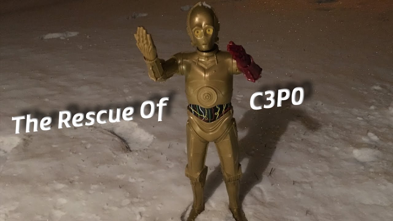 The Rescue Of C3P0 ; or the crazy things your RING doorbell captures ...