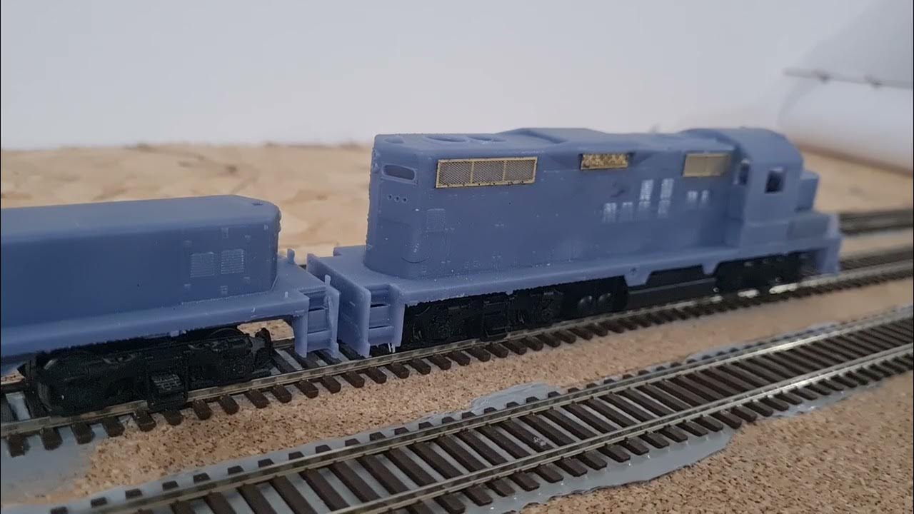 GP9RM and GP9 SLUG in HO Scale - YouTube