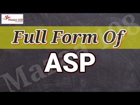 ASP full form | full form ASP | ASP Means | ASP Stands for | Meaning of ...