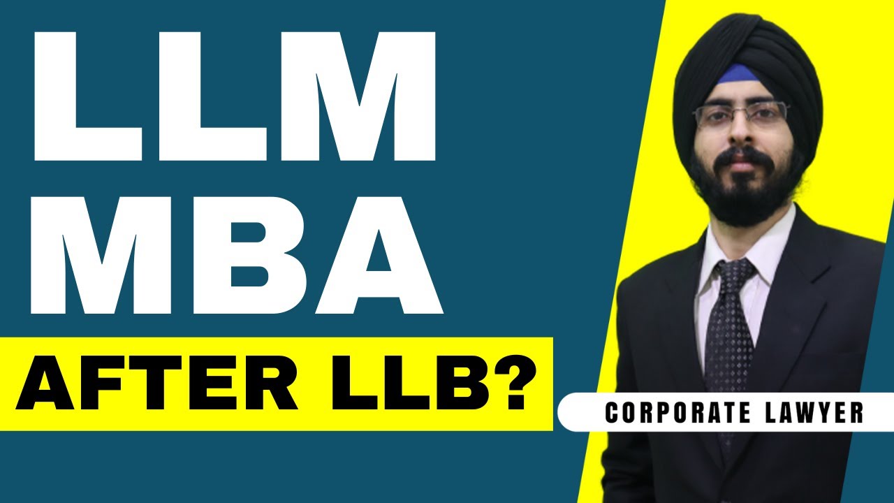 LLM or MBA After LLB | Sonisvision Legal - YouTube