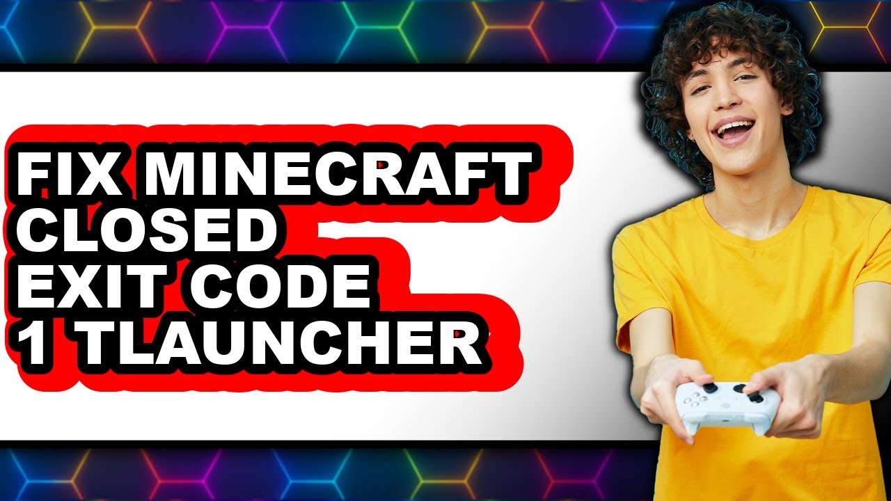 How to Fix Minecraft Closed with Exit Code 1 on Tlauncher - YouTube