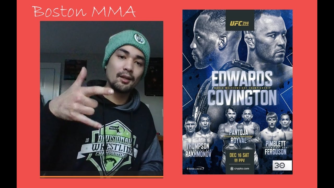 Boston MMA Pilot Episode: UFC 296 and More! - YouTube