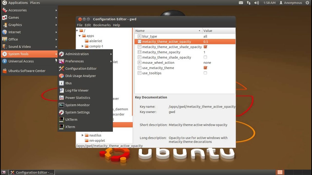 Thiết lập hiệu ứng Aero Glass cho Ubuntu 12.04 LTS - by ThangNM - YouTube