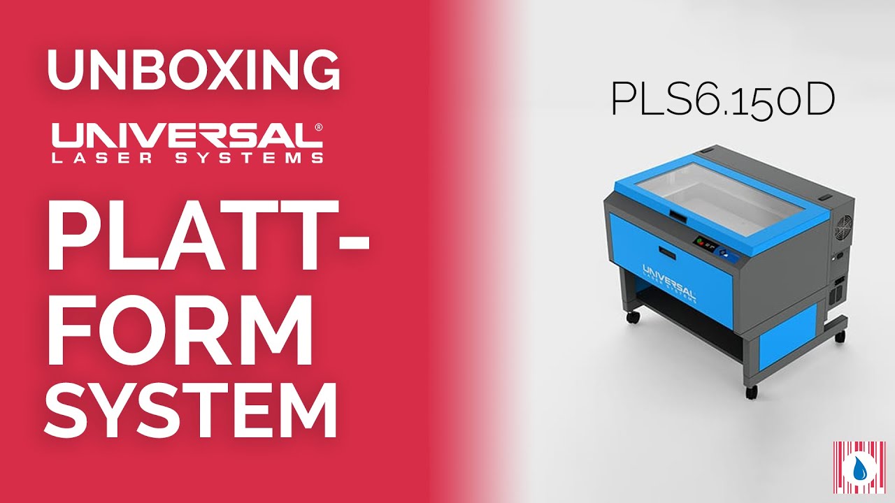 PLS Laser Unboxing PLS6.150D | Universal Laser Systems - YouTube