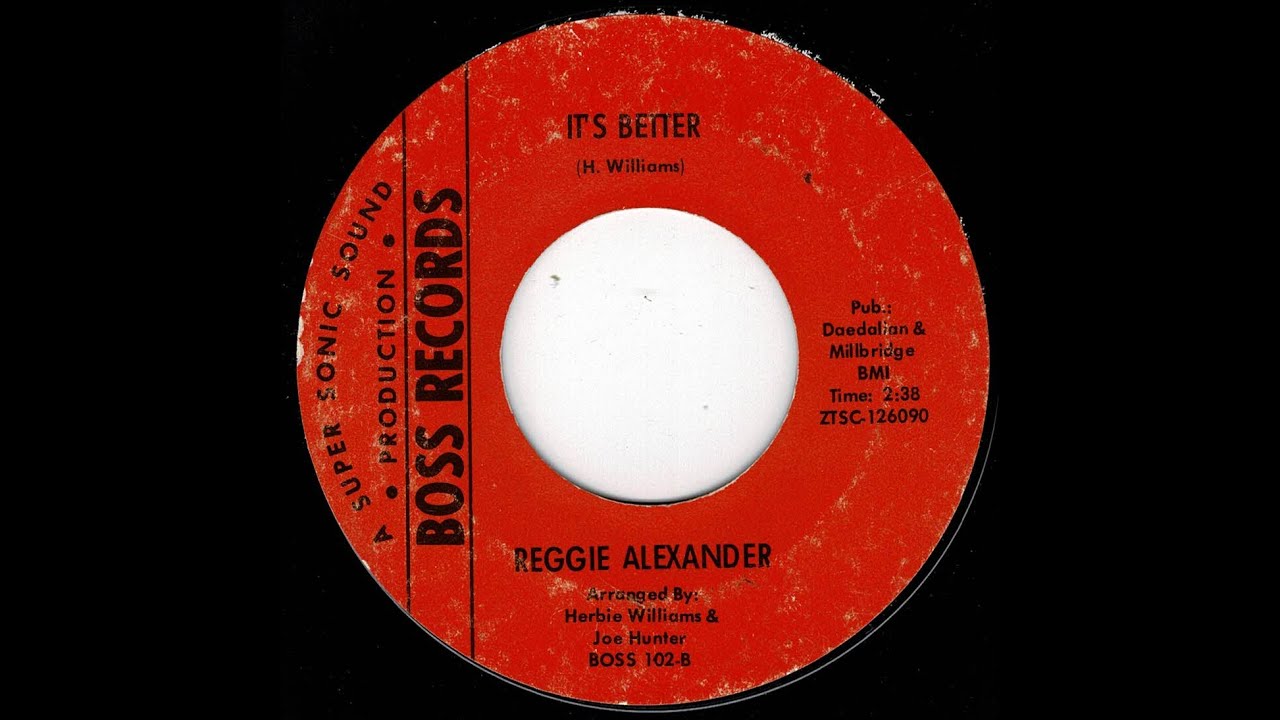 Reggie Alexander - It's Better - (Boss) - YouTube