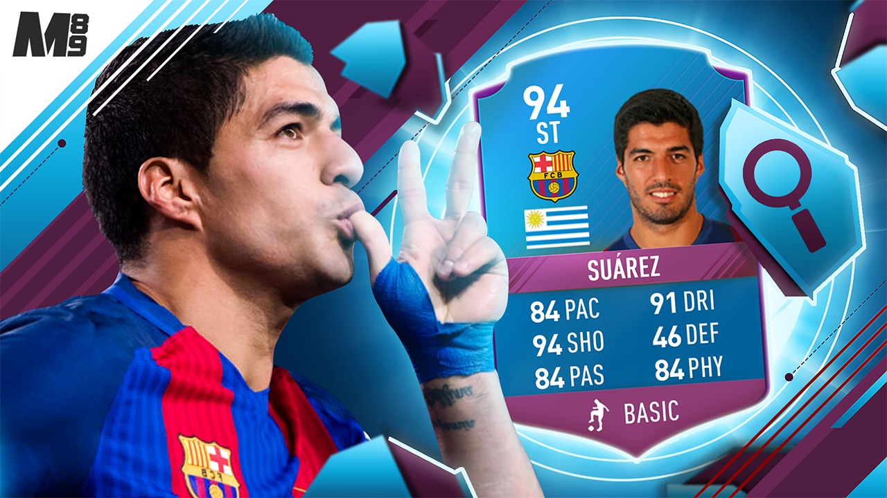 FIFA 17 SBC SUAREZ REVIEW | 94 SUAREZ | FIFA 17 ULTIMATE TEAM PLAYER ...
