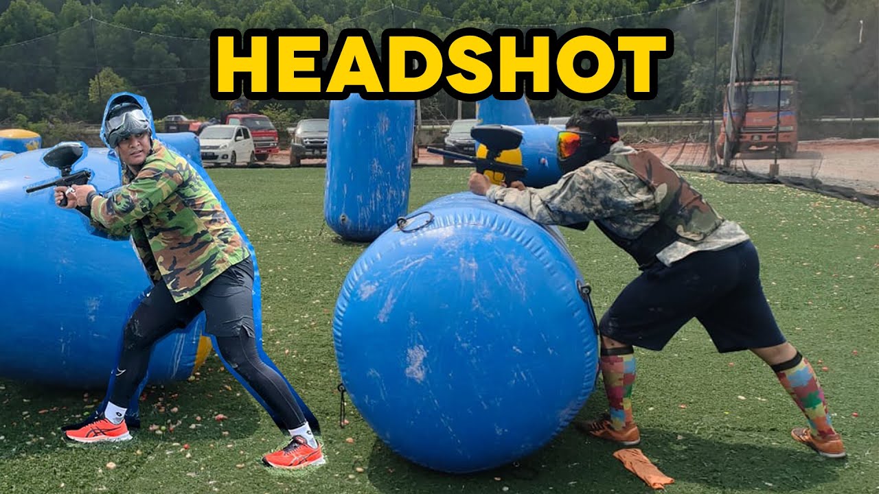 FIRST TIME main PAINTBALL dekat MADAD PAINTBAL Sungai Petani - YouTube