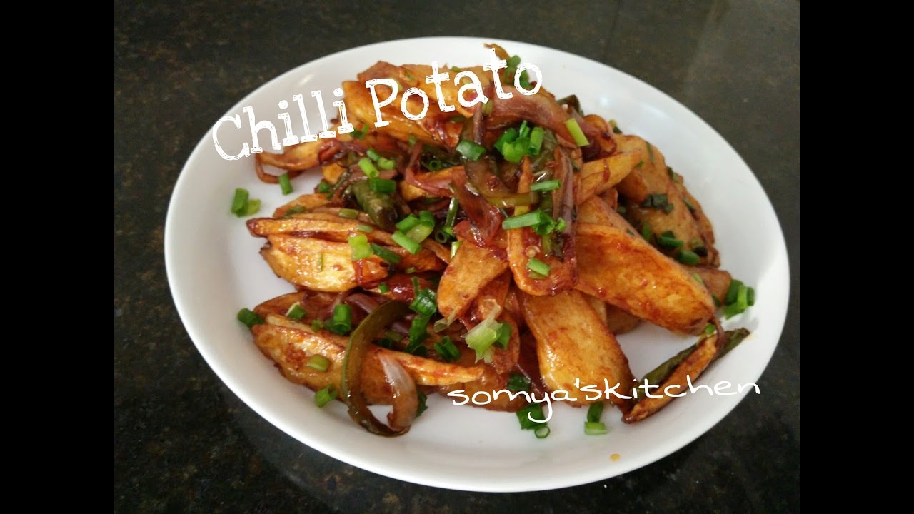 Crispy Chilli Potato Recipe/Easy To Make Starter/Appetizer recipe by ...