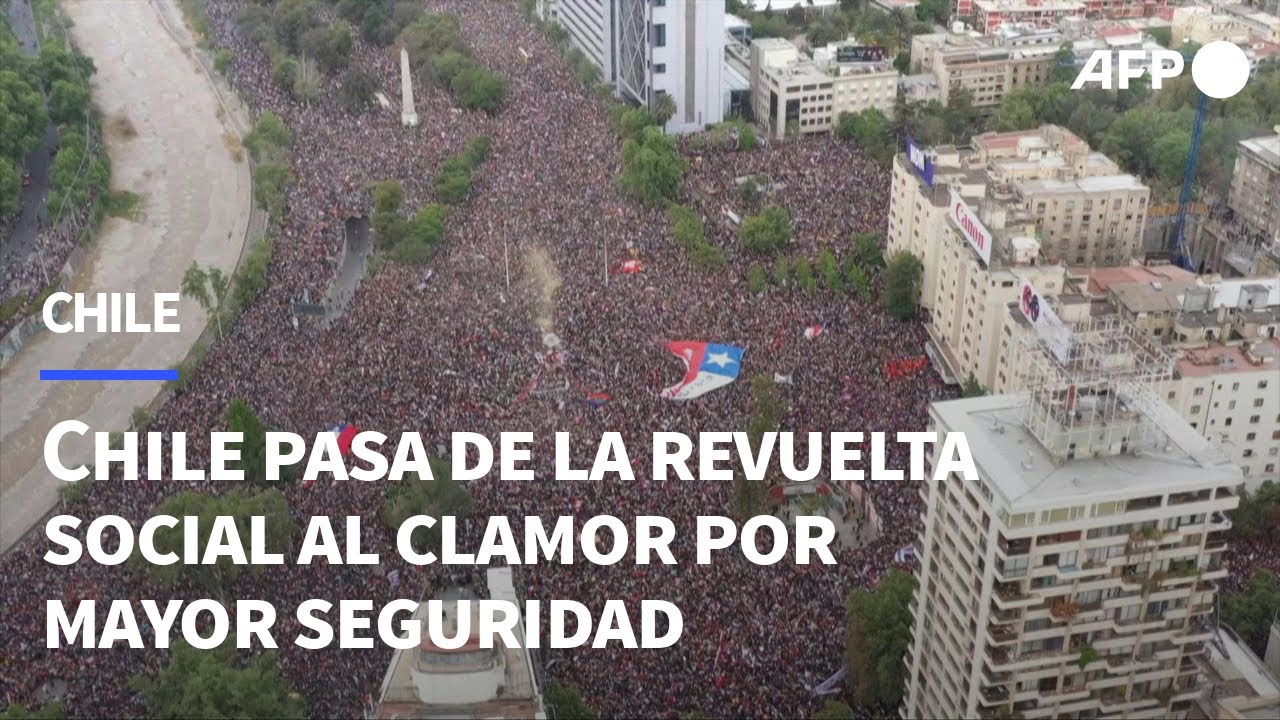 Chile pasa de la revuelta social al clamor por mayor seguridad | AFP ...