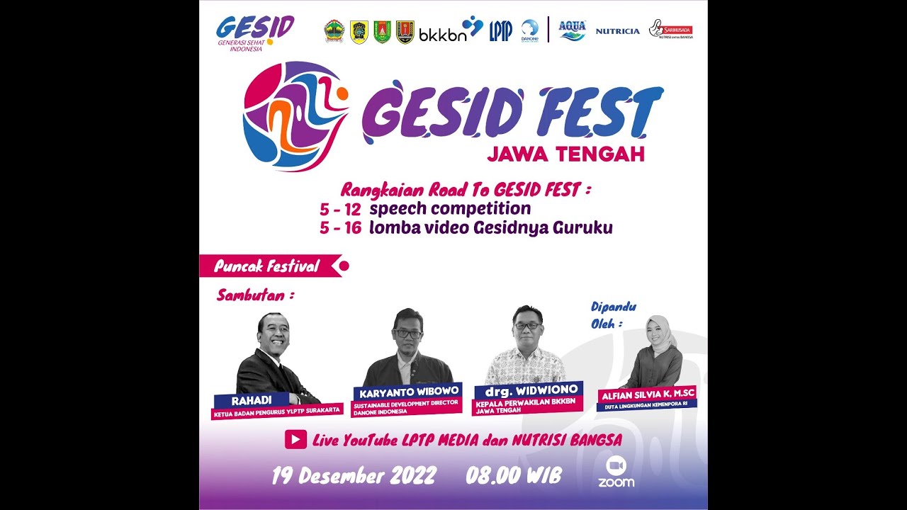 GESID Fest Jawa Tengah 2022 - YouTube