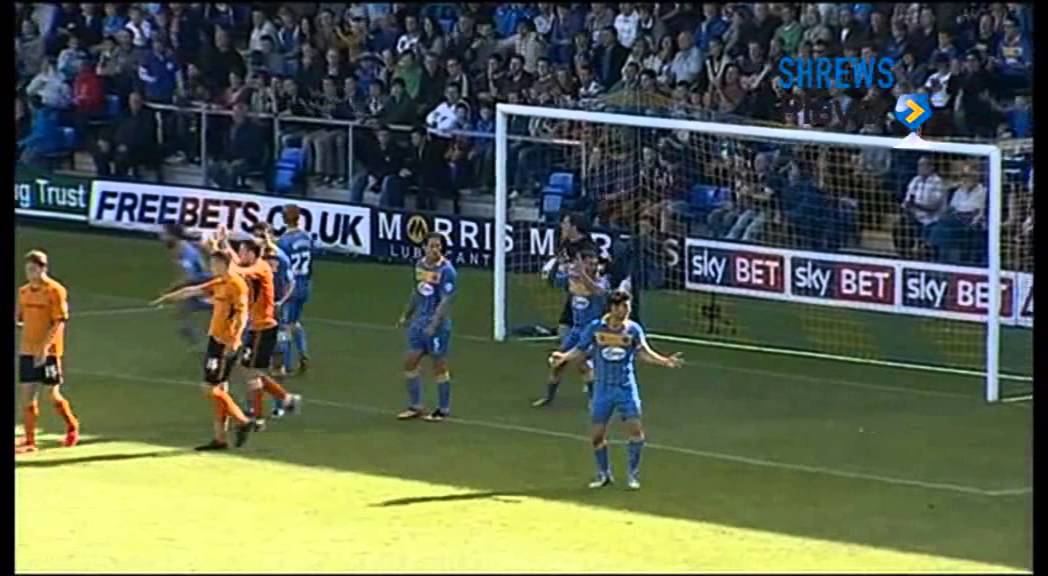Town 0 Wolves 1 Highlights - YouTube