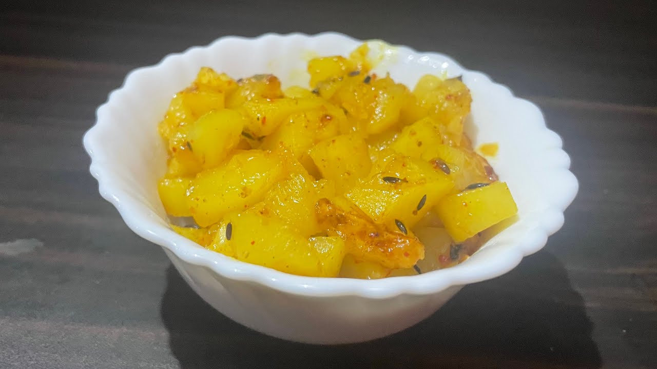 Raw Mango Subji | Easy Kachi Keri Subji | Subji | Kachi Keri recipe at ...