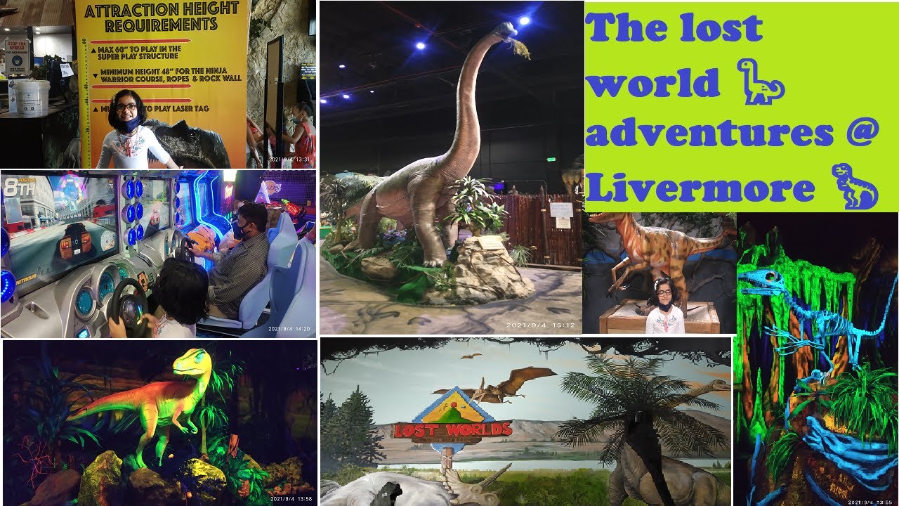 Lost Worlds Adventures | Livermore | Tamil Vlog 🦕🦖 - YouTube