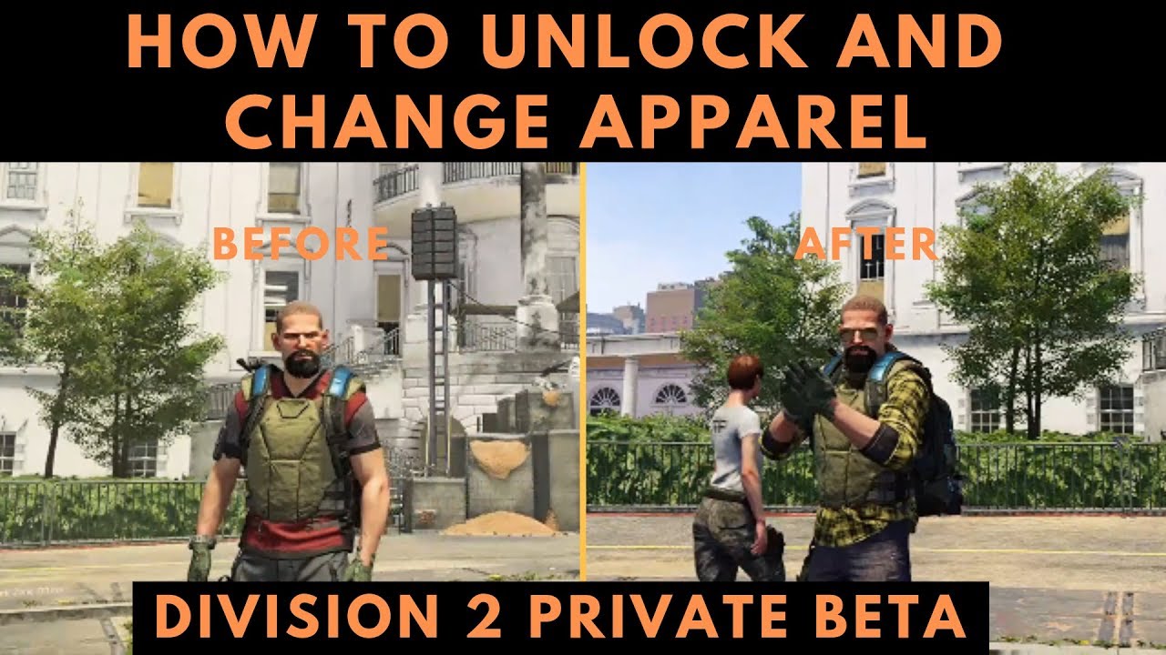 Division 2 How To Find And Change Apparel Items Tom Clancy's The ...