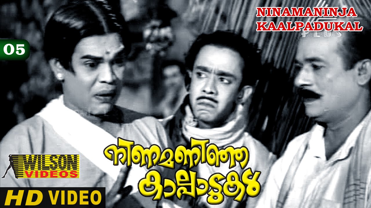 NINAMANINJA KAALPPAADUKAL Clip 5 SP Pillai, Bahadoor, Adoor BHasi ...