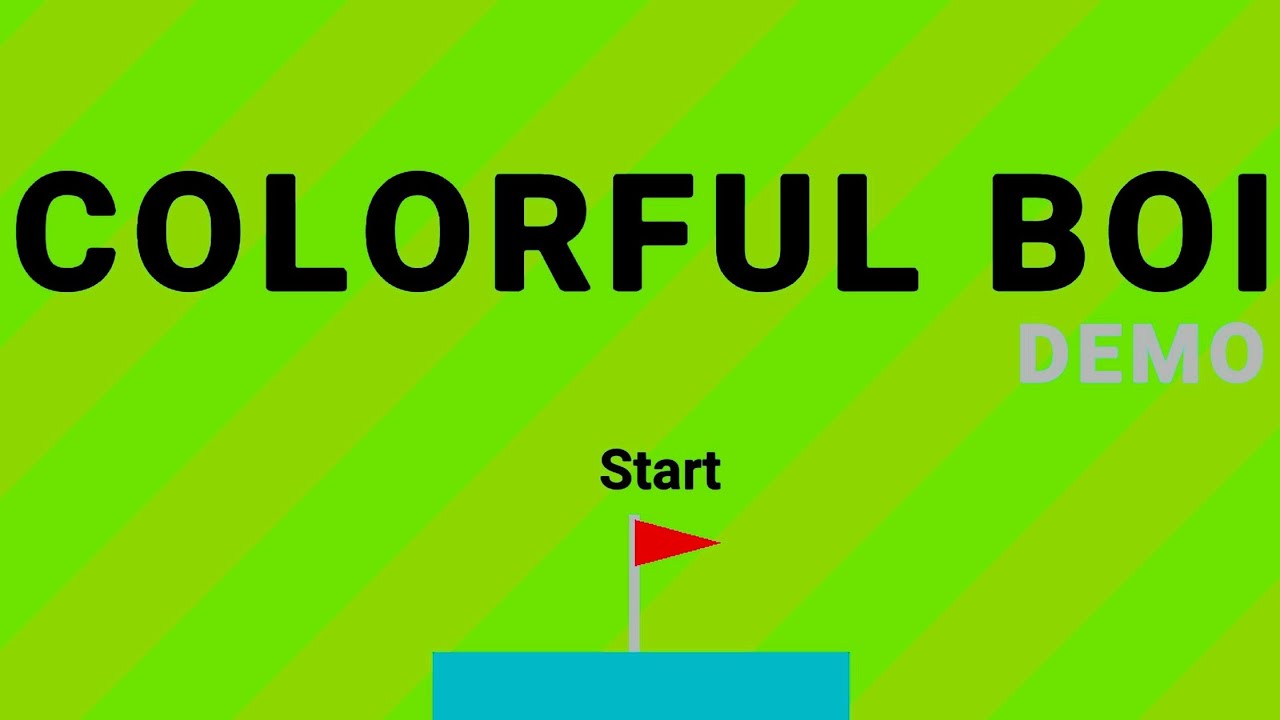Colorful Boi - DEMO [Petit Gameplay Non-Commenté] - YouTube