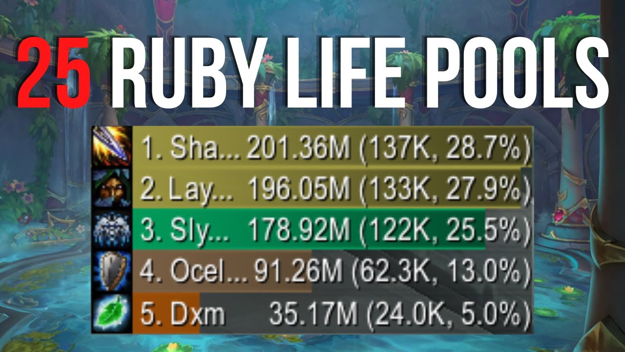 3.3k io 25 Ruby Life Pools OUTLAW POV - YouTube