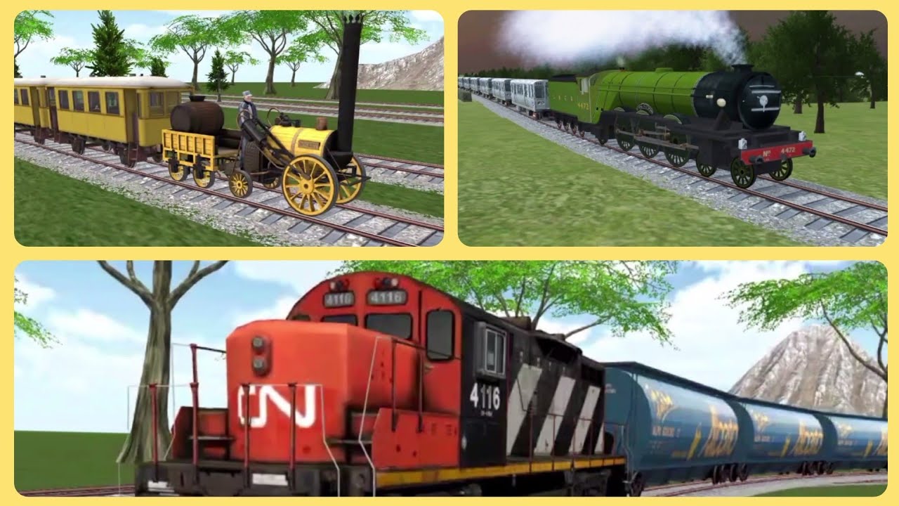 From Steam Engines to Bullet Trains: Unleash the Fun with Train ...