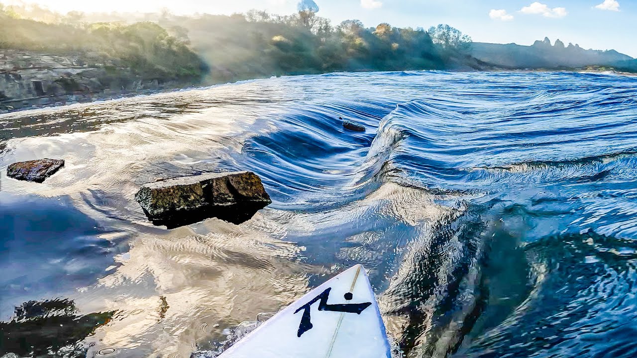 DRY REEF POV Surfing (surfeb PART13) - YouTube