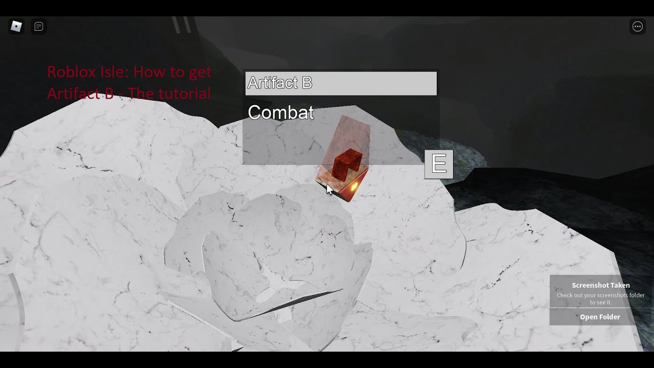 [ROBLOX] Isle: How to get Artifact B? The tutorial - YouTube