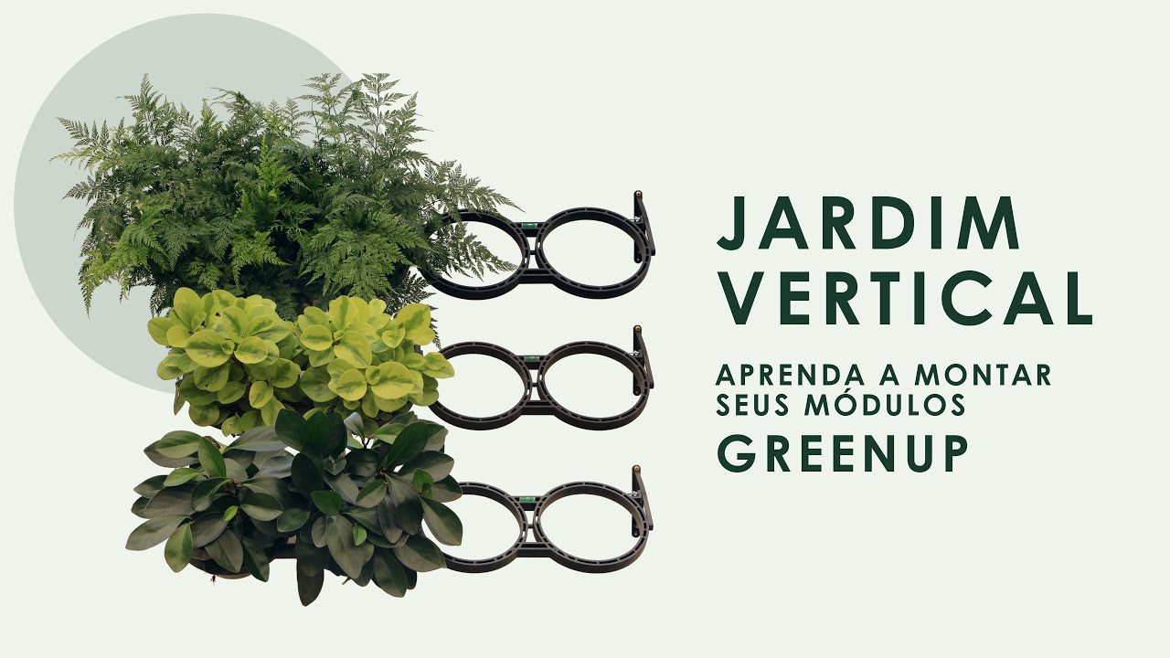 Aprenda a montar o seu módulo para Jardim Vertical! - GREENUP Design - YouTube