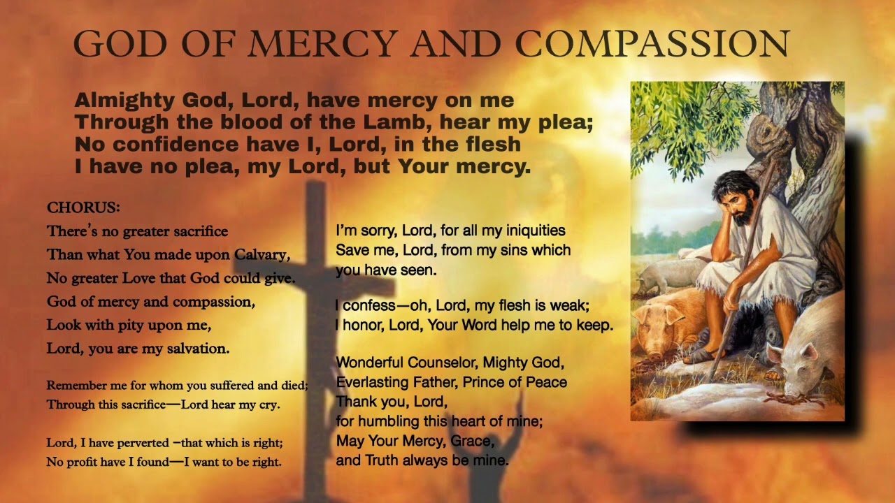 GOD of MERCY and COMPASSION - YouTube