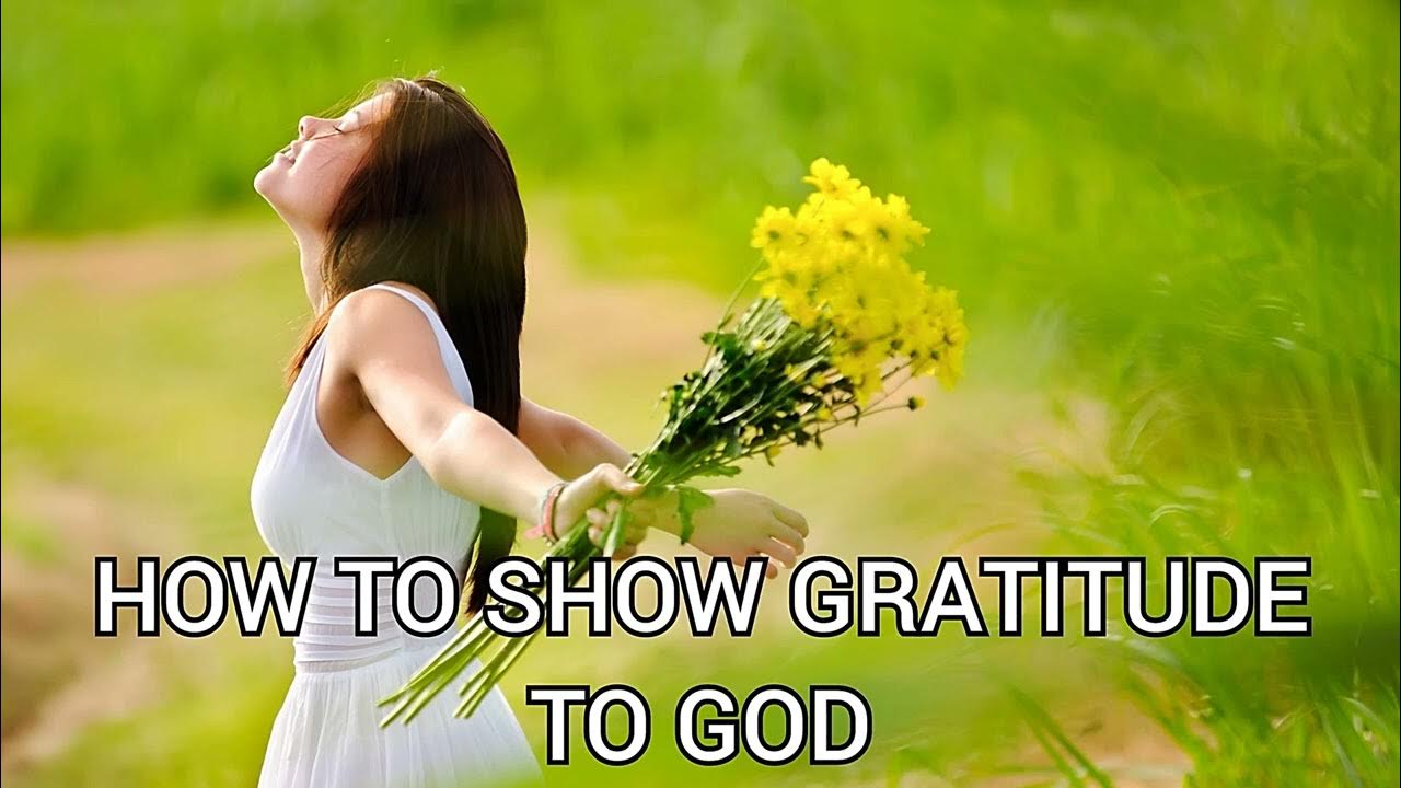 HOW TO SHOW GRATITUDE TO GOD | EDIFICATION | Yves Toko - YouTube