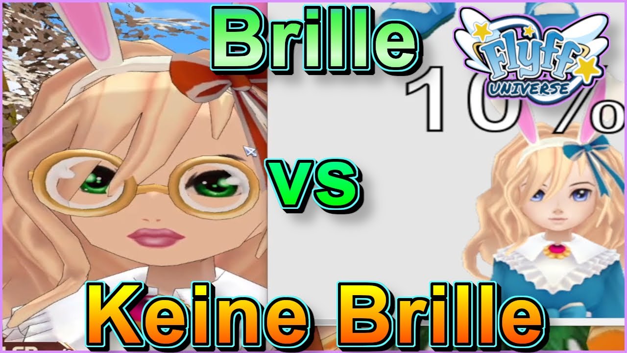 Flyff Universe - Brille vs keine Brille beim Easter Magic Speed Fashion ...