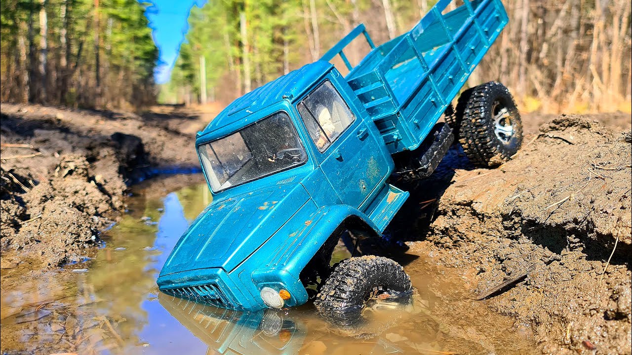 GAZ 4x4 OFF-ROAD - CUSTOM MADE RC Truck - YouTube