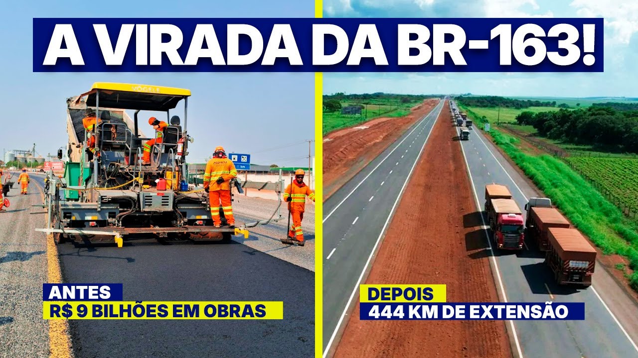 O Trecho Mais Perigoso da BR-163 Finalmente Ficou Pronto — E o Antes e ...