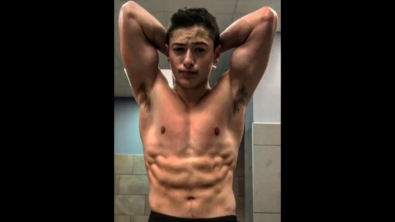 Joseph Martin young ripped bodybuilder|| posing and workout - YouTube
