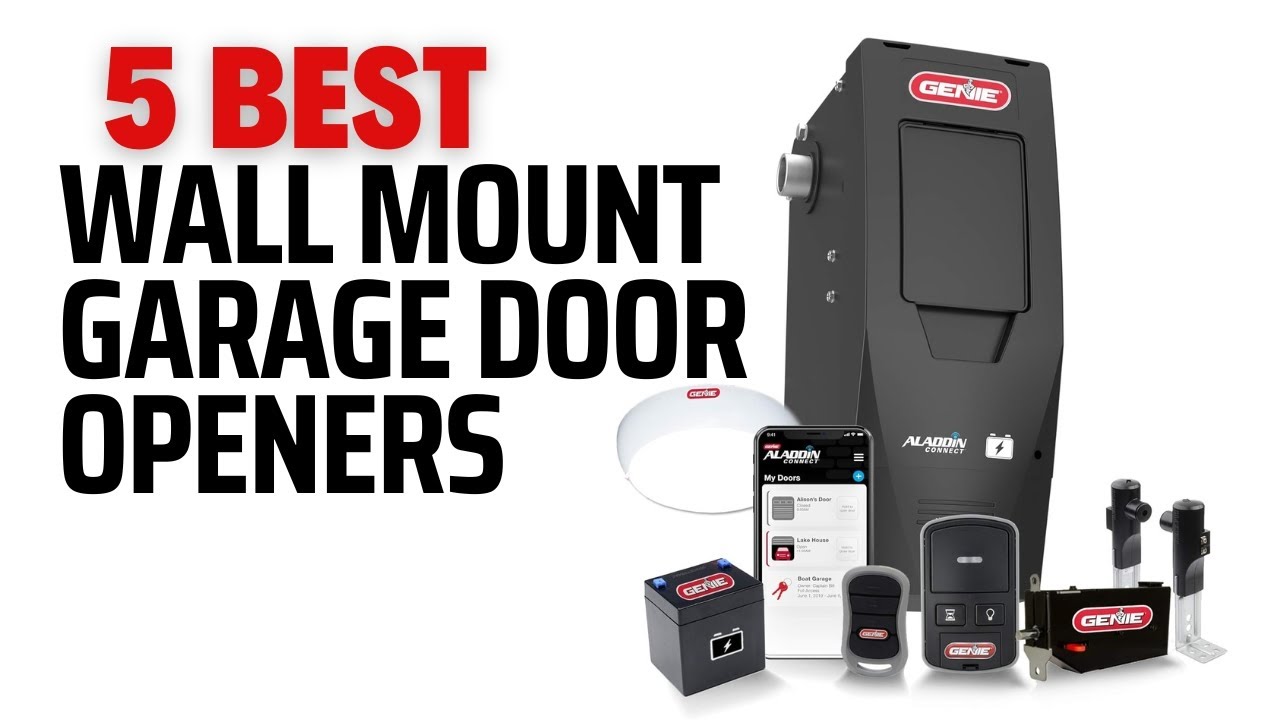 Best Wall Mount Garage Door Openers 2024 [Don’t buy one before watching ...