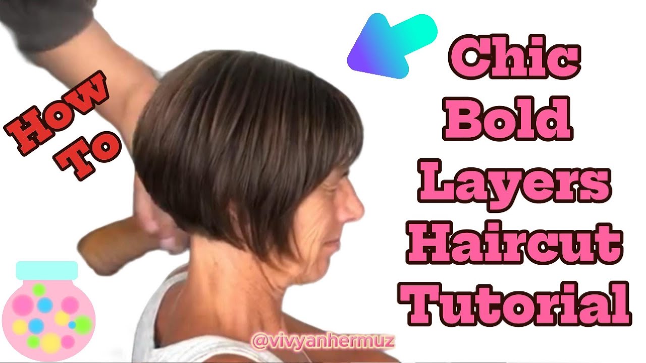 "Absolutely mind-blowing!" Short Bold Haircut Tutorial by Vivyan Hermuz ...