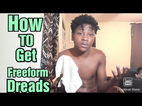How to Get Freeform Dreads With Towel Quick And Fast& More! - YouTube
