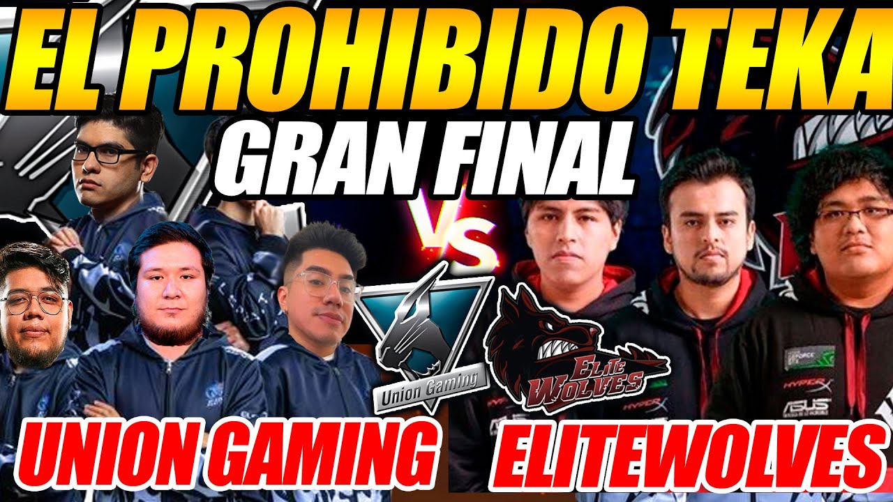 😲Gran Final!!😲 ELITE WOLVES vs UNION GAMING [GAME 3] Reto de Streamers ...