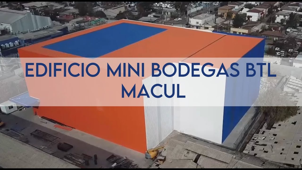Edificio Mini bodegas BLT Macul - YouTube