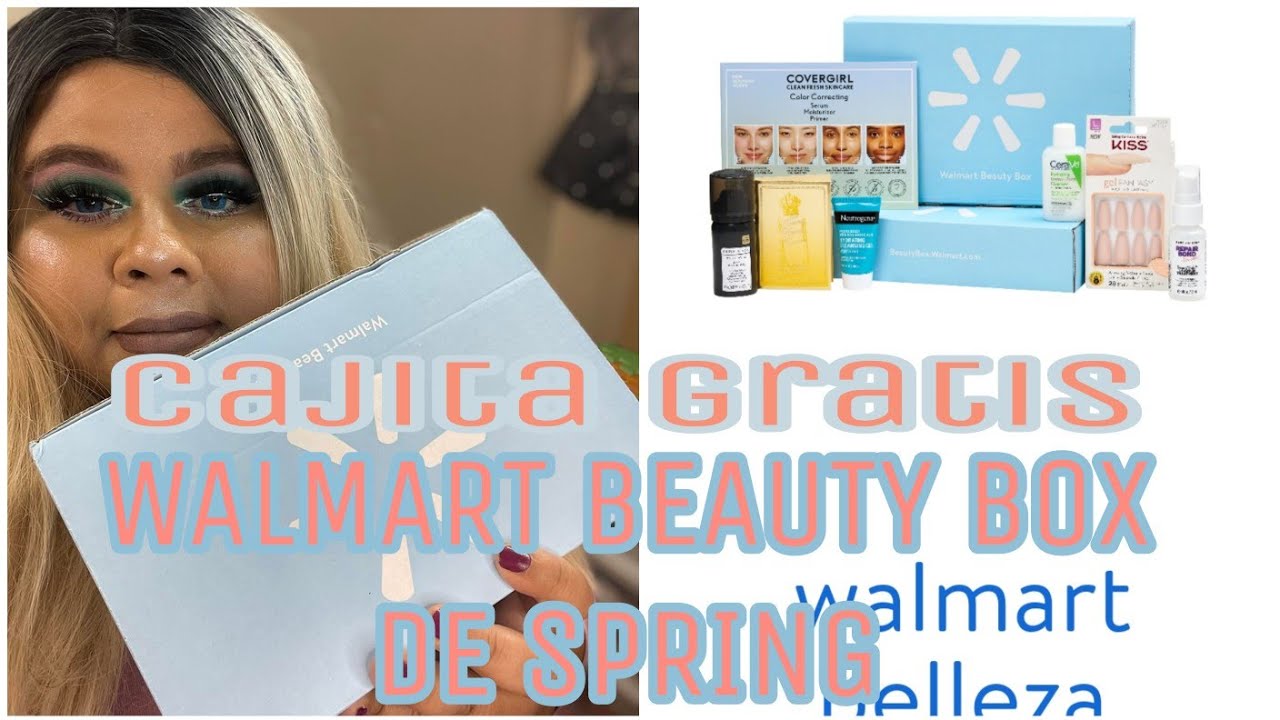 walmart beauty box spring 2023 unboxing - YouTube