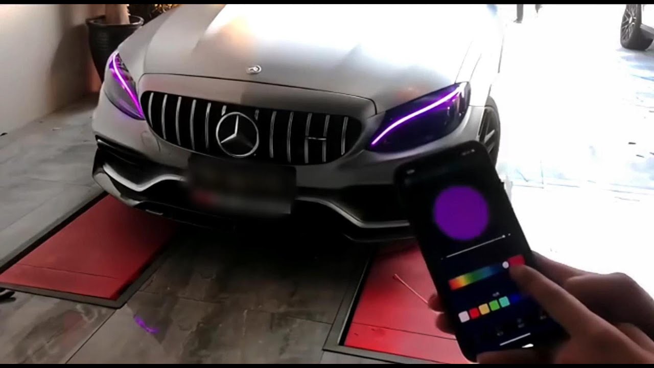 RGB DRL Boards🔮 | Mercedes Benz C-Class (W205) | 2014-2021 - YouTube