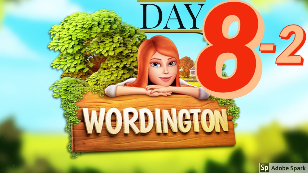 WORDINGTON Words & Design DAY 8-2 (New Day 7) answers gameplay android ...