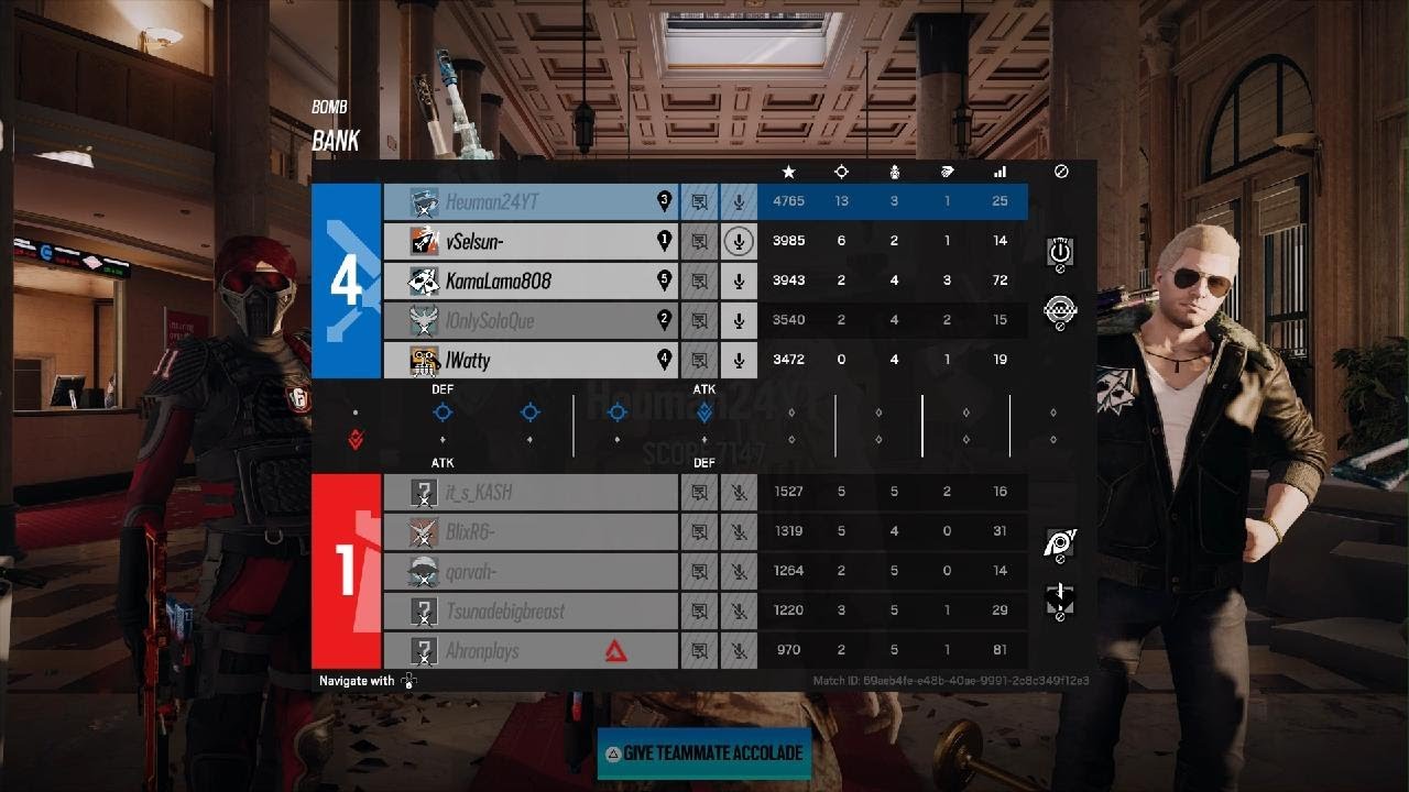 Rainbow Six Siege High Calibre Rank (full gameplay) Solo que - YouTube